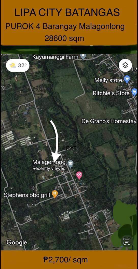 Lot in Lipa, Batangas, Property, For Sale, Lot on Carousell