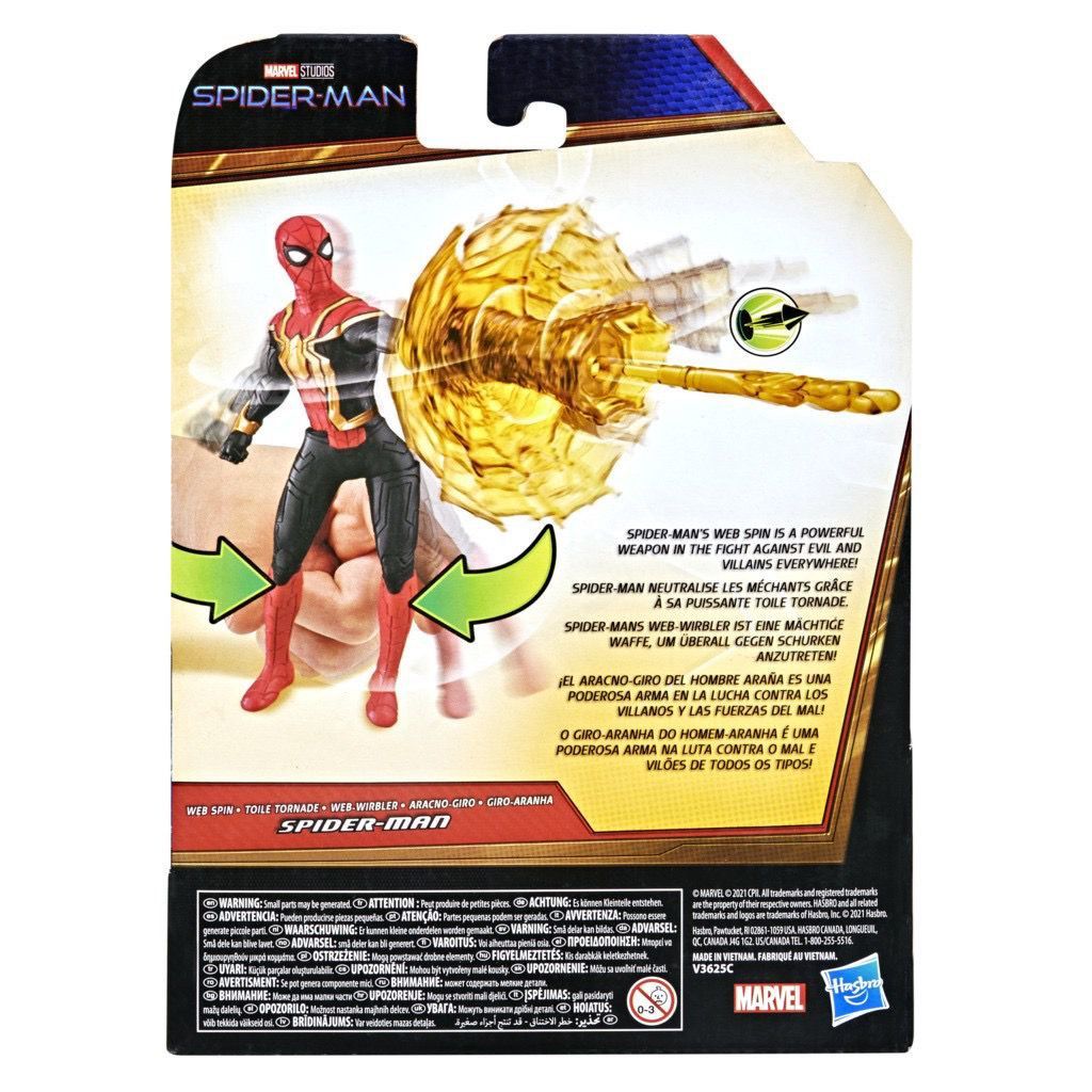 Marvel Spider-Man Deluxe Web Spin Spider-Man, Hobbies & Toys, Toys & Games on Carousell