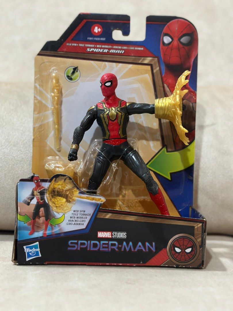 Marvel Spider-Man Deluxe Web Spin Spider-Man, Hobbies & Toys, Toys & Games on Carousell