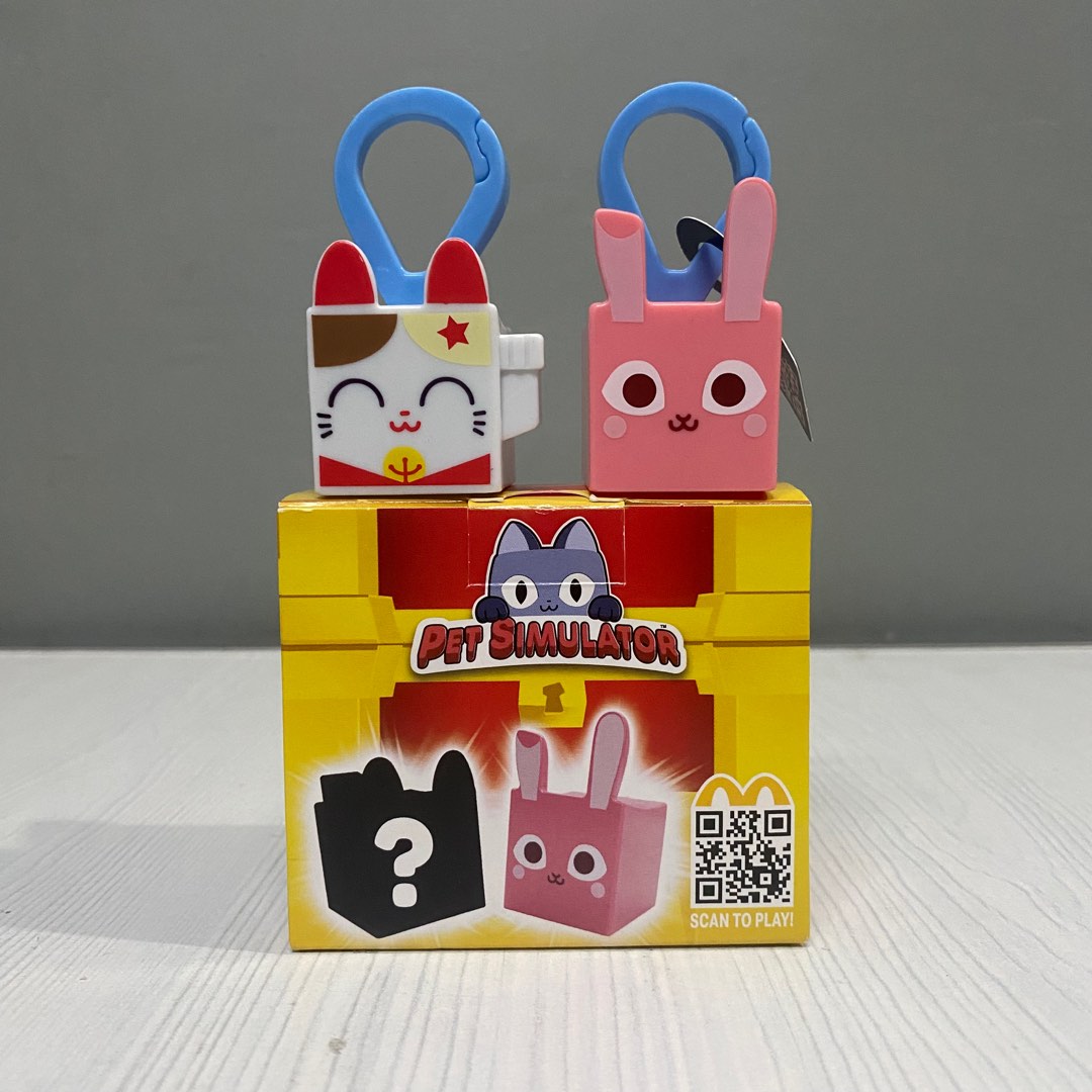 McDonald’s Happy Meal Pet Simulator RABBIT AND ? May 2024, Hobbies ...