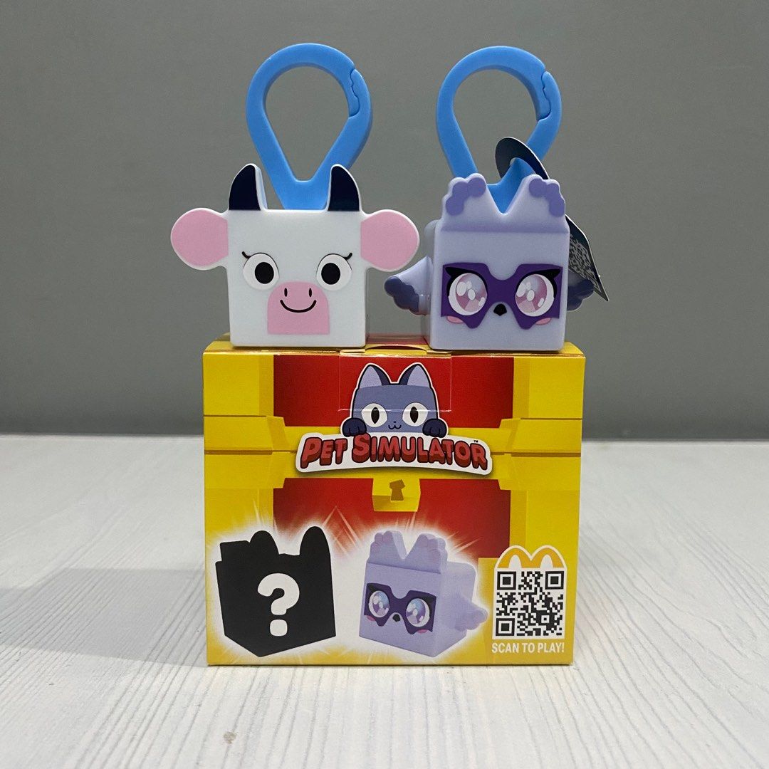 McDonald’s Happy Meal Pet Simulator MASKED OWL AND ? May 2024, Hobbies ...