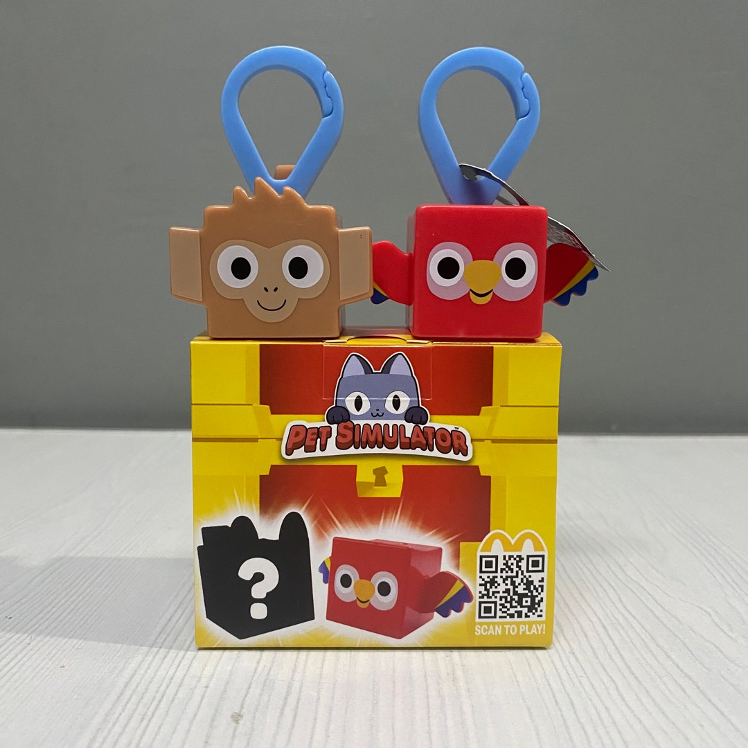 McDonald’s Happy Meal Pet Simulator PARROT AND ? May 2024, Hobbies ...