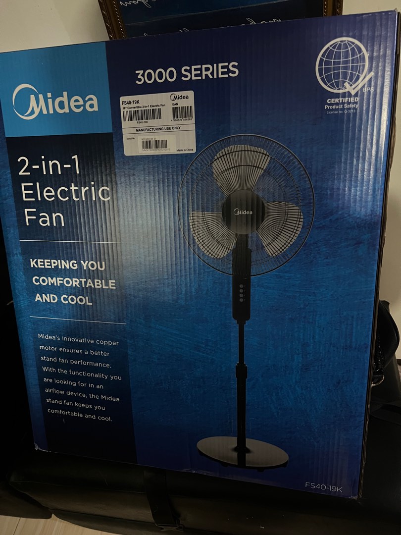 midea fan, Furniture & Home Living, Lighting & Fans, Fans on Carousell