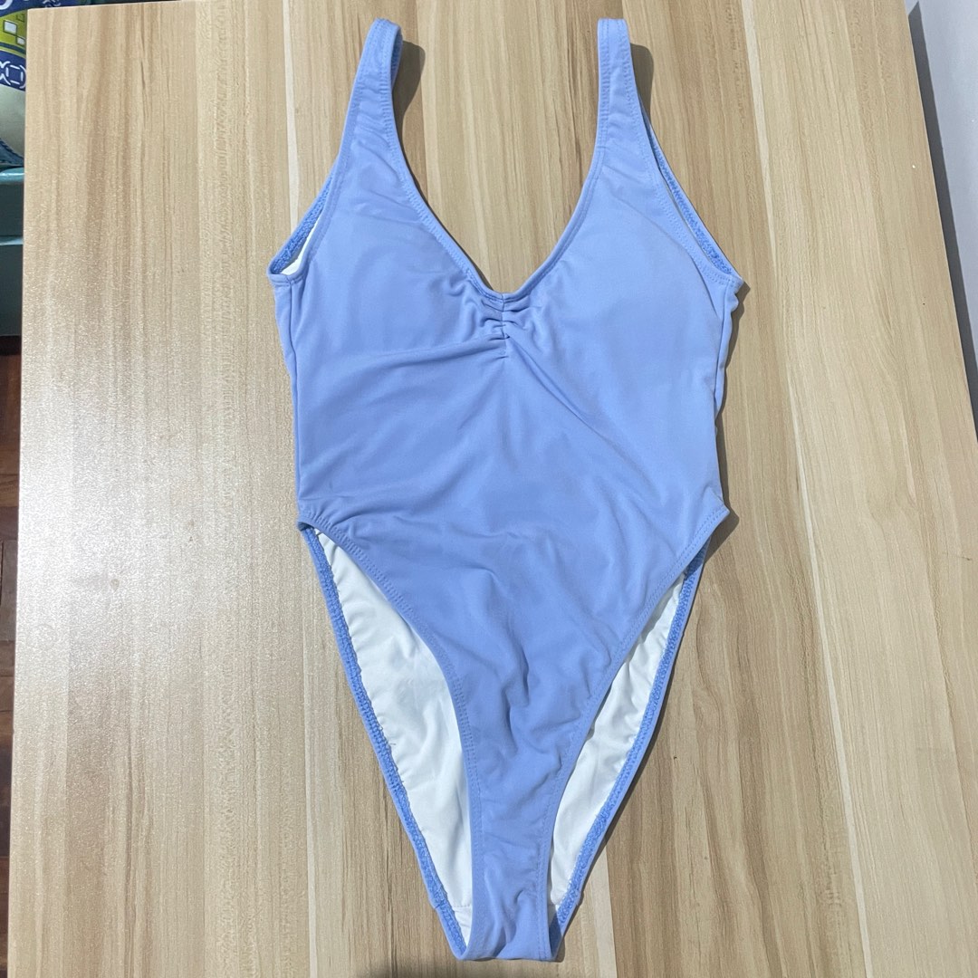 Millaswim One Piece Swimsuit in Powder Blue, Women's Fashion, Swimwear ...