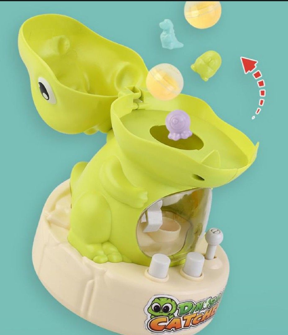 Mini Dinosaur Claw Machine, Hobbies & Toys, Toys & Games on Carousell