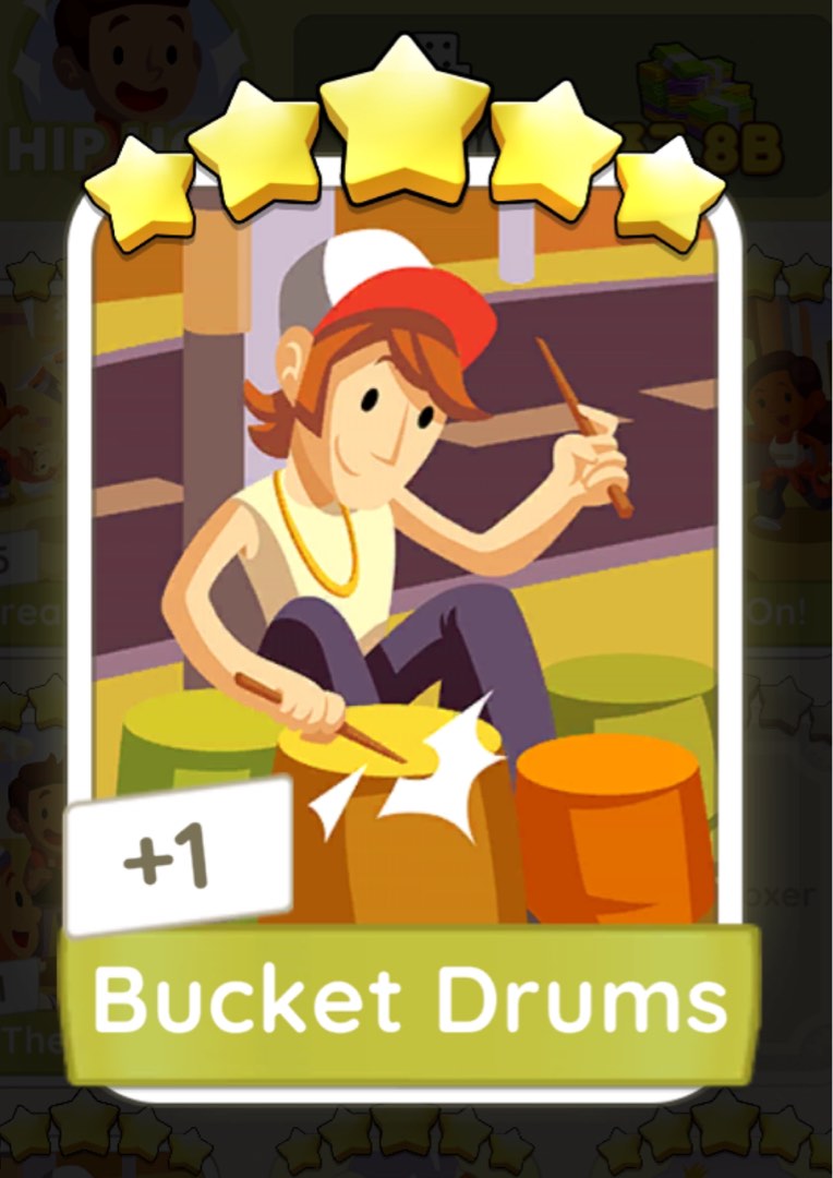 Monopoly Go 5Star Brucket Drum, Video Gaming, Gaming Accessories, In ...