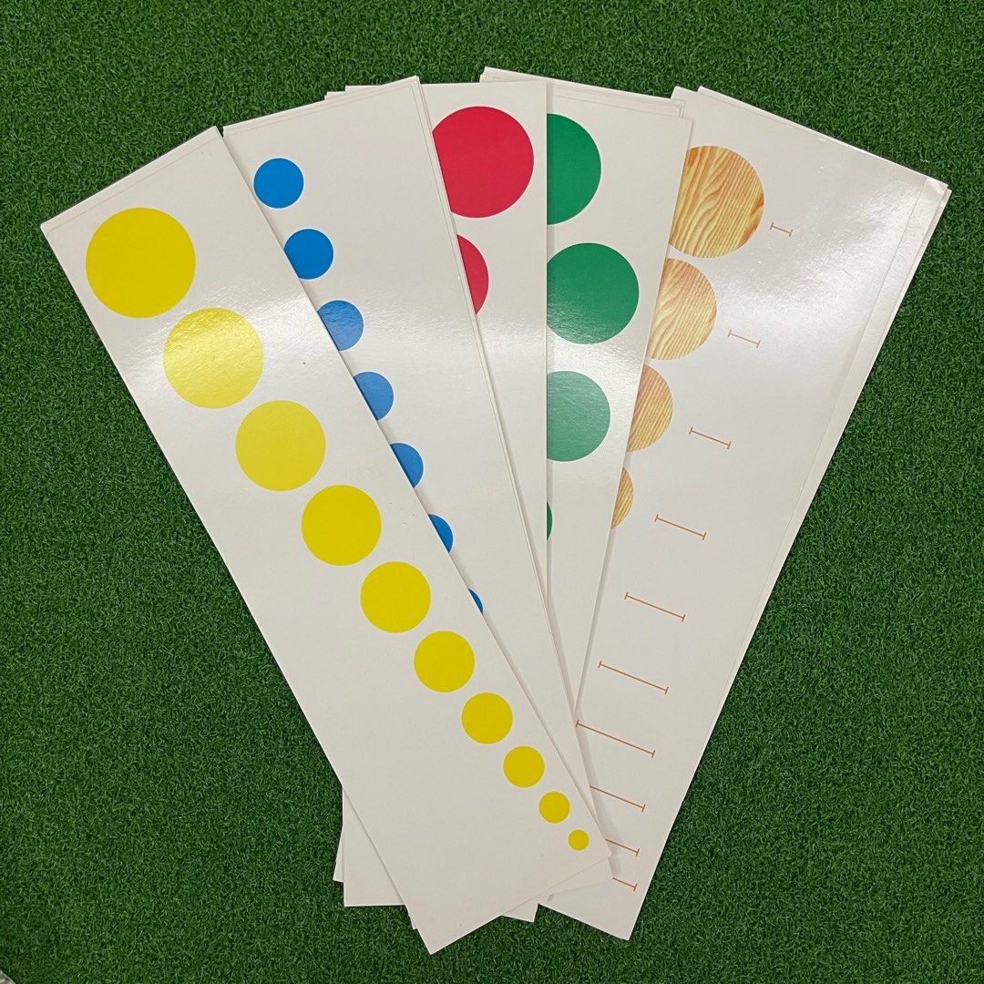 montessori knobless cylinder matching card, Hobbies & Toys, Toys ...