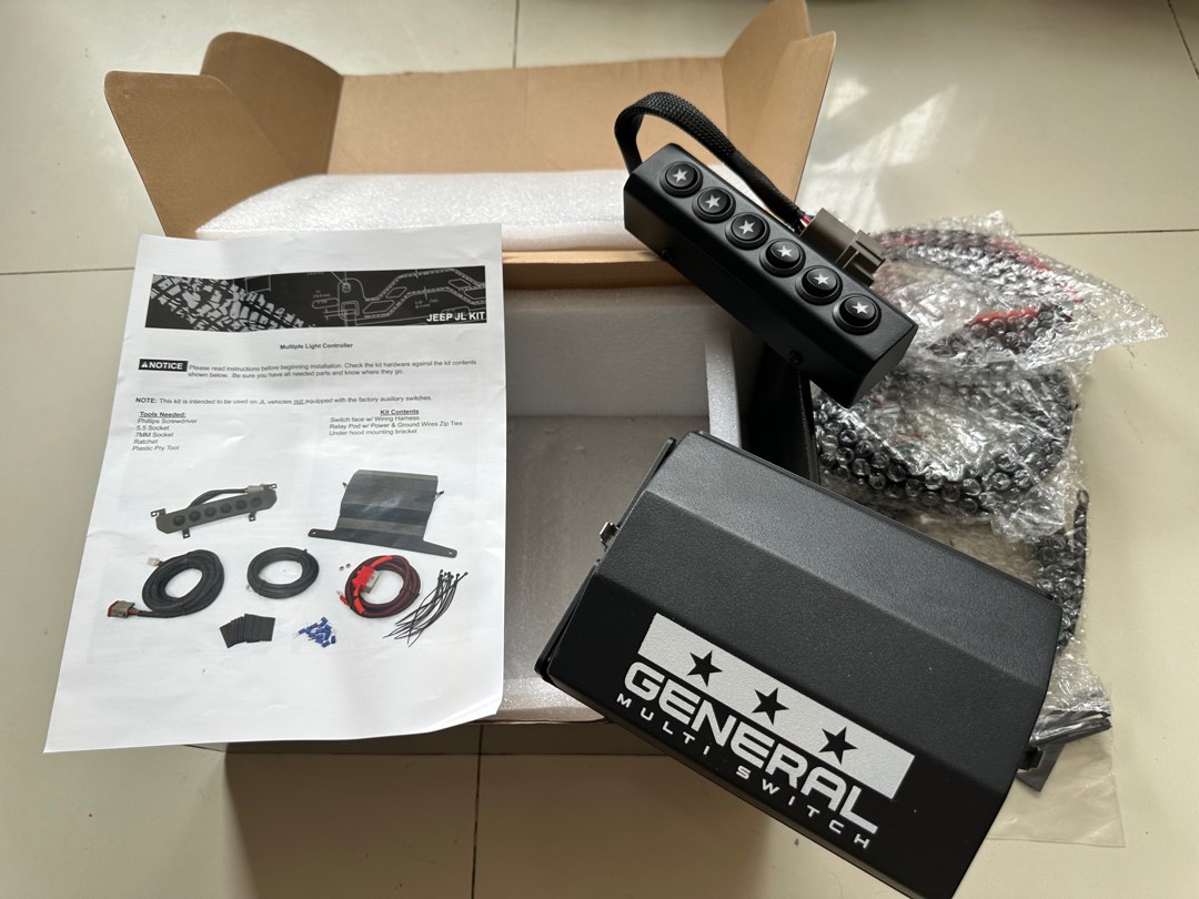 Multiple Light Controller / Multi Light Switch, Car Parts & Accessories ...