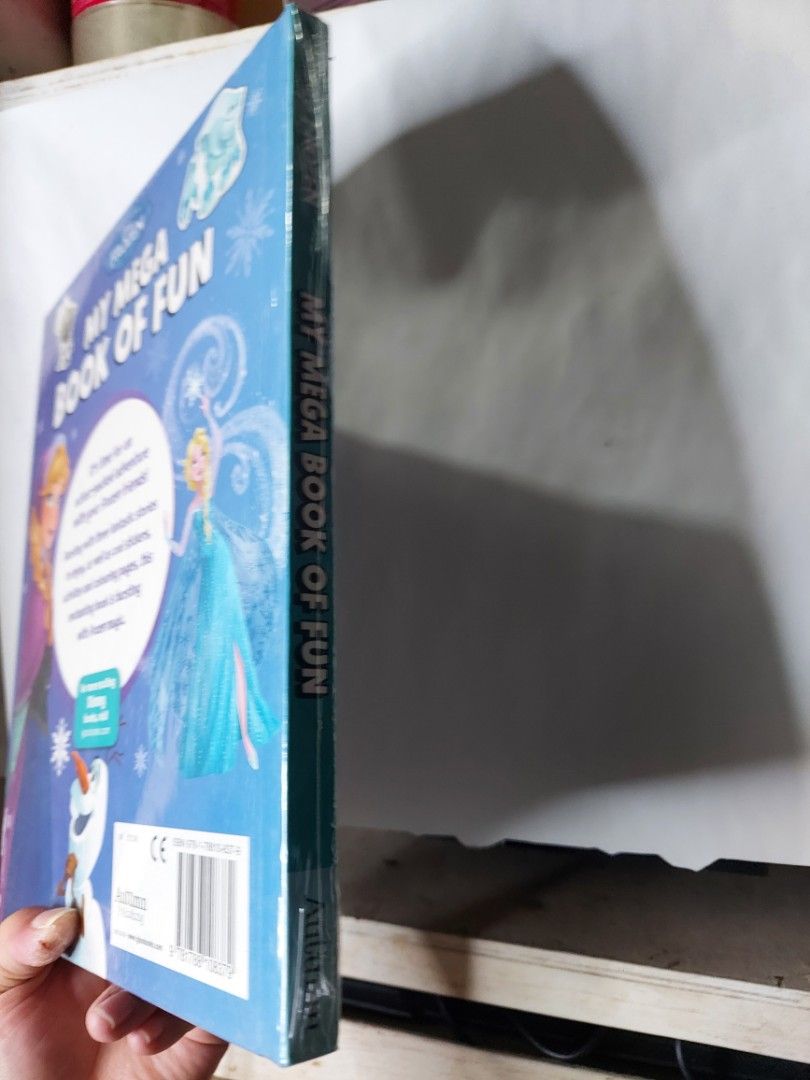 My mega book of fun frozen stories colouring activities stiker segel ...