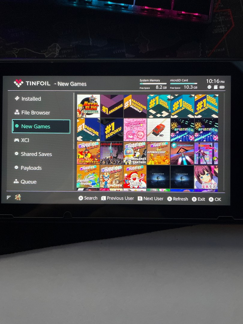 Nintendo Switch V2 Jailbreak 128gb dual OS system, Video Gaming, Video ...