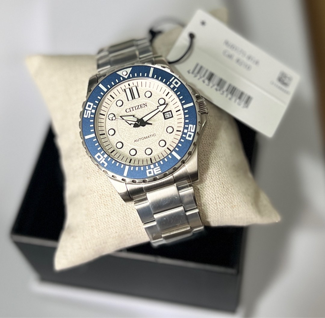 NJ0171-81A Citizen Urban Mecha Textured Dial White, Men's Fashion ...
