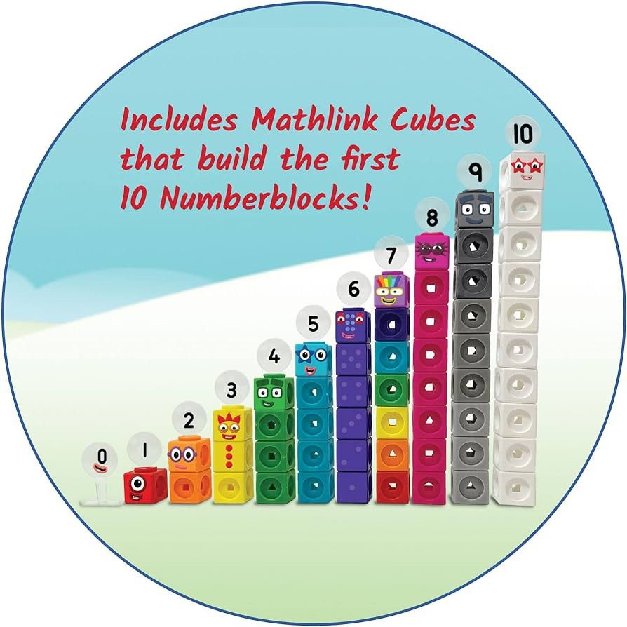 Numberblocks Mathlink Cubes 1-20 Activity Set hand2mind, 兒童＆孕婦用品, 嬰兒玩具 ...