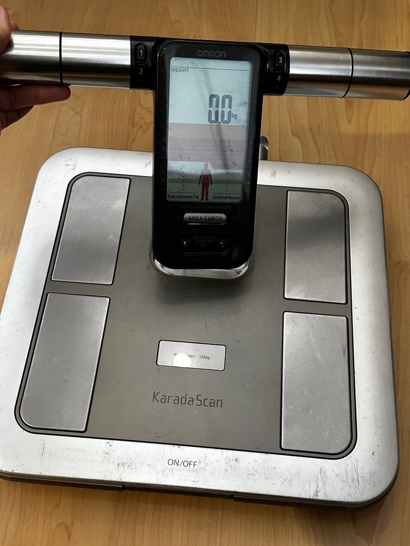 Omron Karada Scanner, Health & Nutrition, Health Monitors & Weighing ...