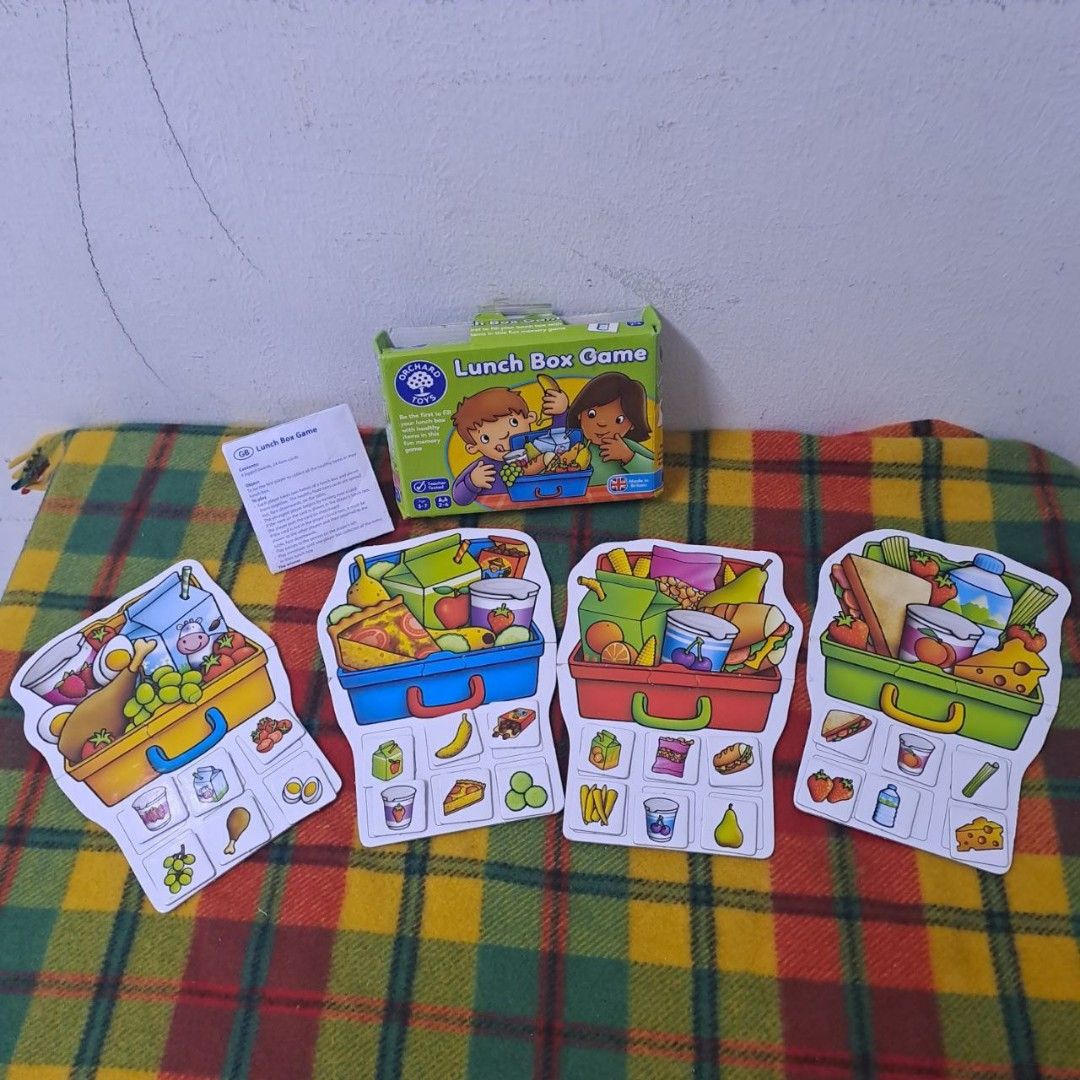 Orchard toys lunch box game matching activity, Babies & Kids, Infant ...