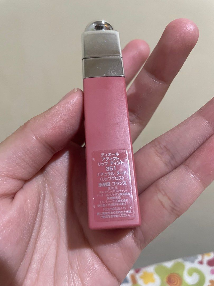 Original Dior Addict Lip Tattoo 351 Natural Nude lip tint lipstick lip, Kesehatan & Kecantikan ...