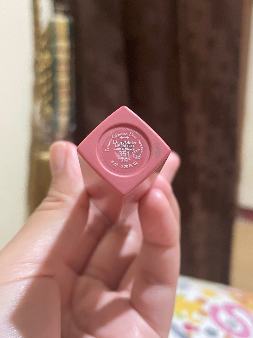 Original Dior Addict Lip Tattoo 351 Natural Nude lip tint lipstick lip, Kesehatan & Kecantikan ...