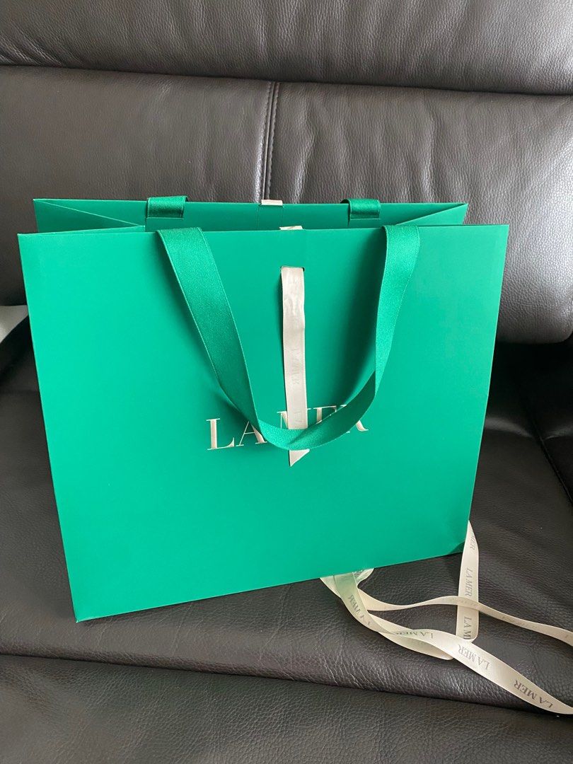 Original La Mer Paper Bag with Ribbon, Everything Else, Others on Carousell