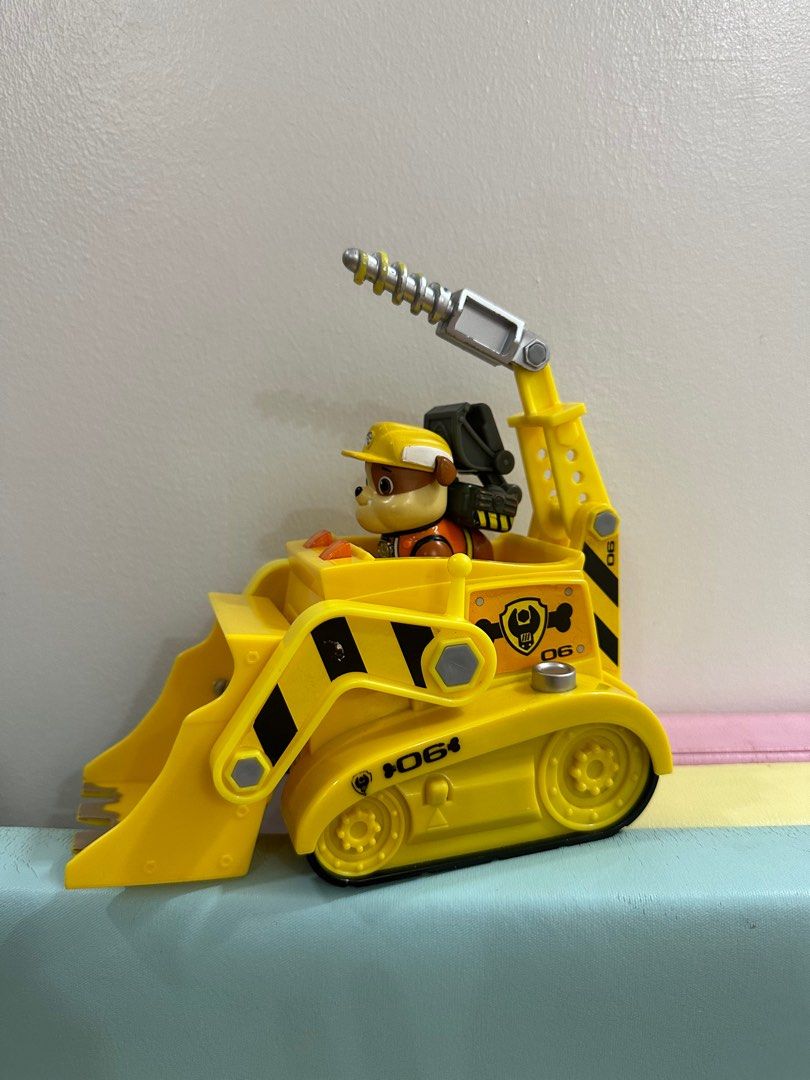 Paw Patrol Rubble - Bulldozer Construction Truck with lights and sounds ...