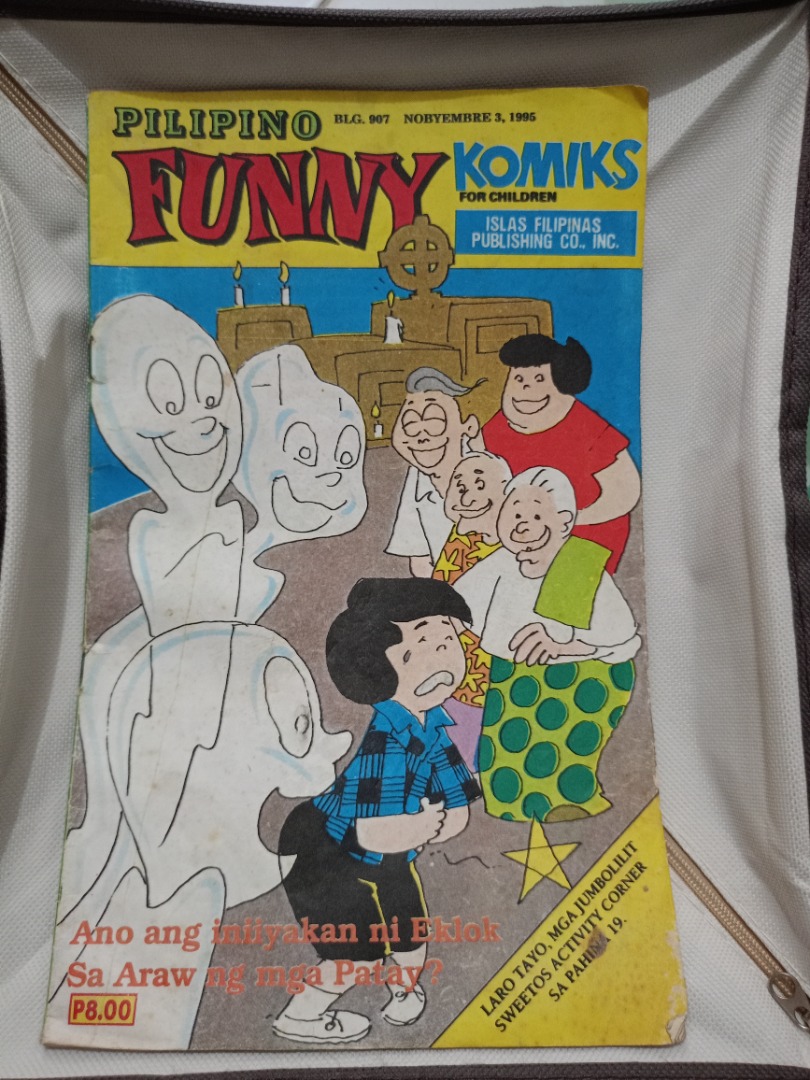 Pilipino Funny Komiks for children (Blg 907 November 3, 1995), Hobbies ...