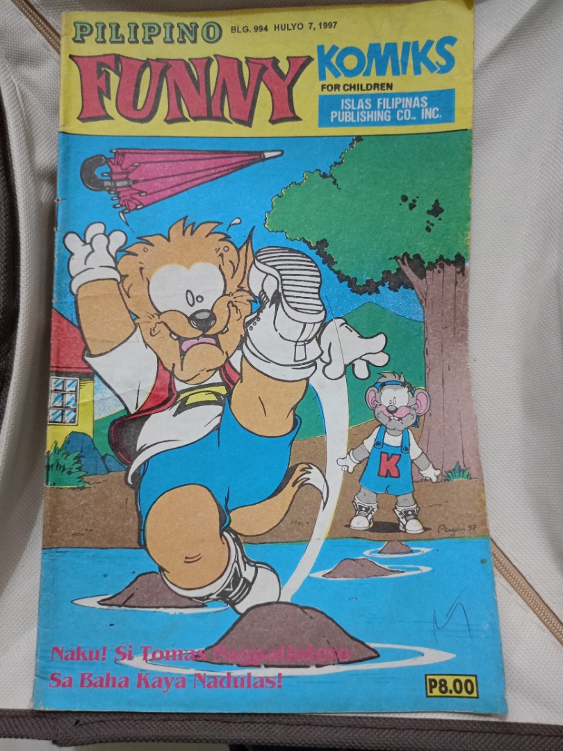 Pilipino Funny Komiks for children (Blg 994 July 7, 1997), Hobbies ...