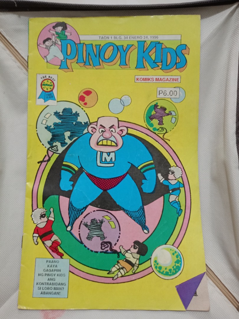Pinoy Kids Komiks Magazine (Taon 1 Blg. 34 January 24, 1996), Hobbies ...
