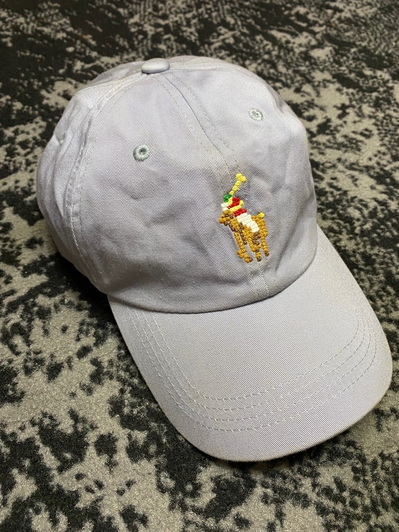 Polo Pixel Logo, Fesyen Pria, Aksesoris, Topi di Carousell