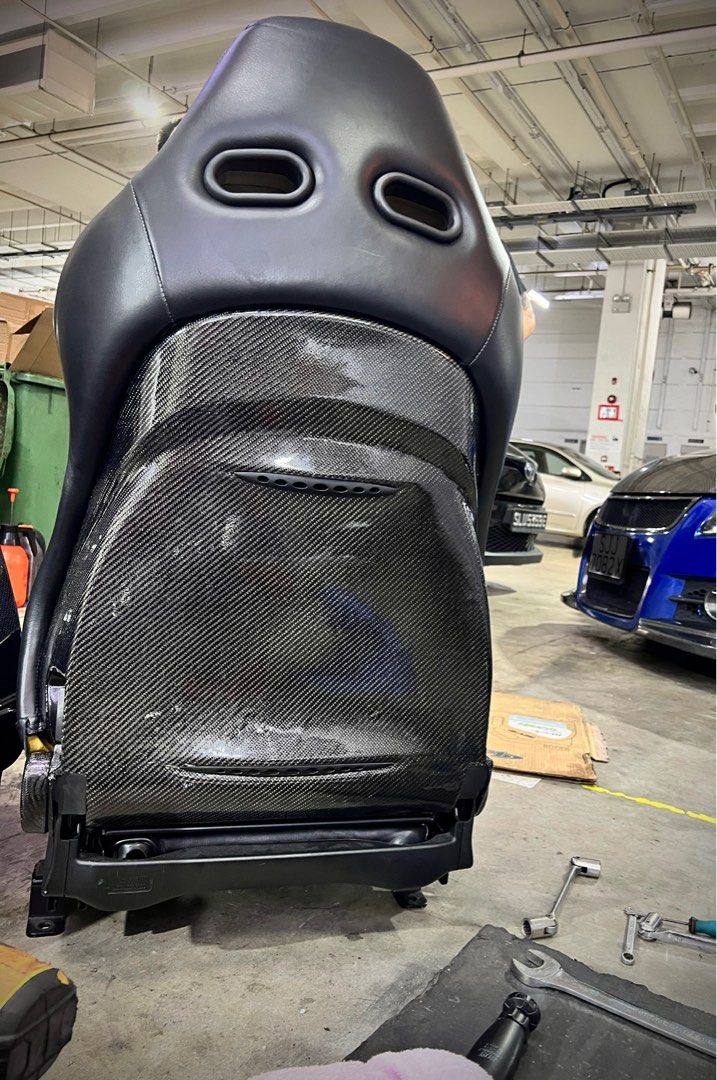 Recaro Euro R with Swift Sport Bride Rails, Car Accessories ...