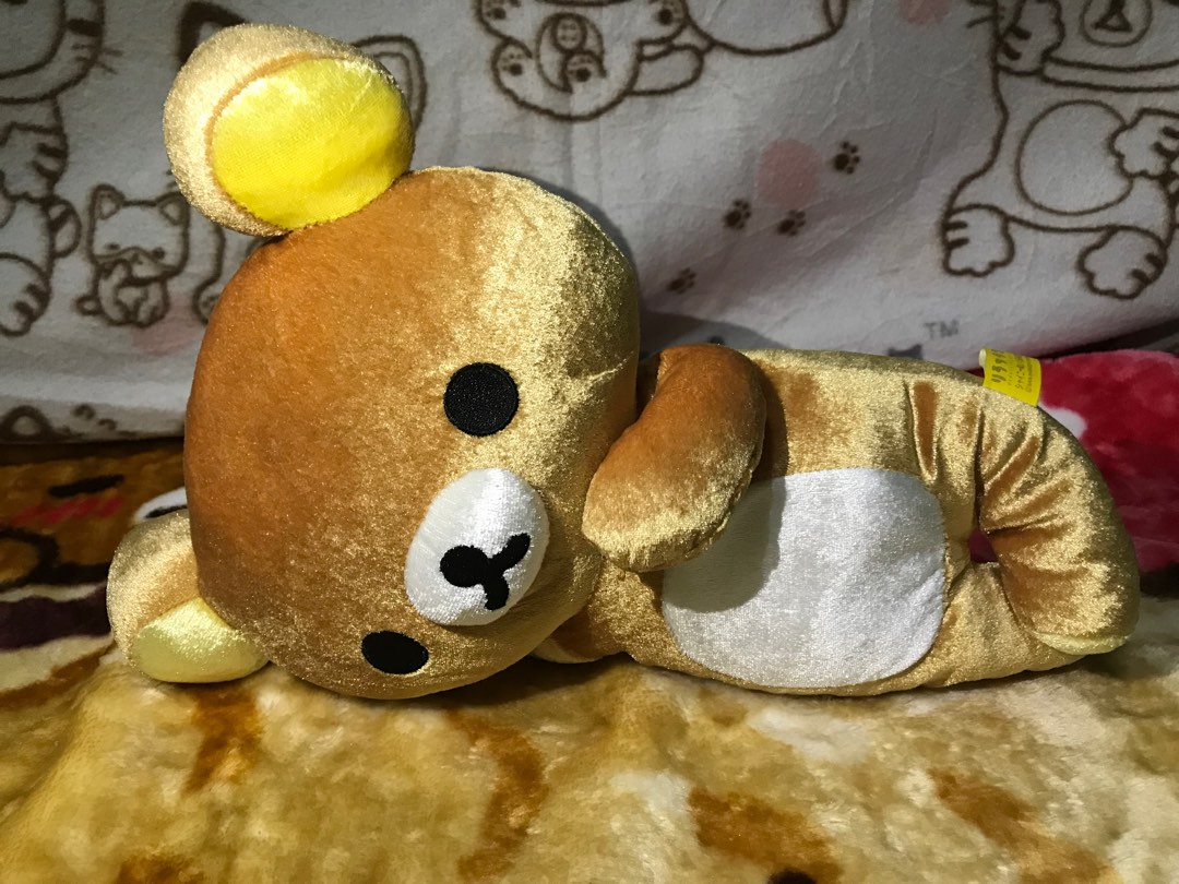 Rilakkuma classic lying down, Hobbies & Toys, Toys & Games on Carousell