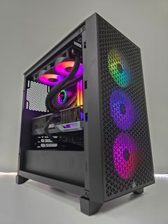 INTEL I7 12700F + RX 7700XT WHITE CUSTOM GAMING PC - customizable to ...