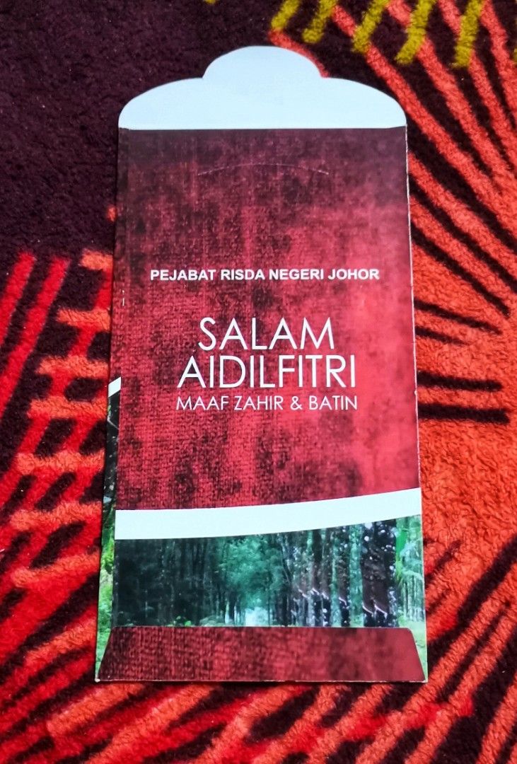 Sampul Raya Pejabat Risda Negeri Johor, Hobbies & Toys, Stationery & Craft, Occasions & Party ...