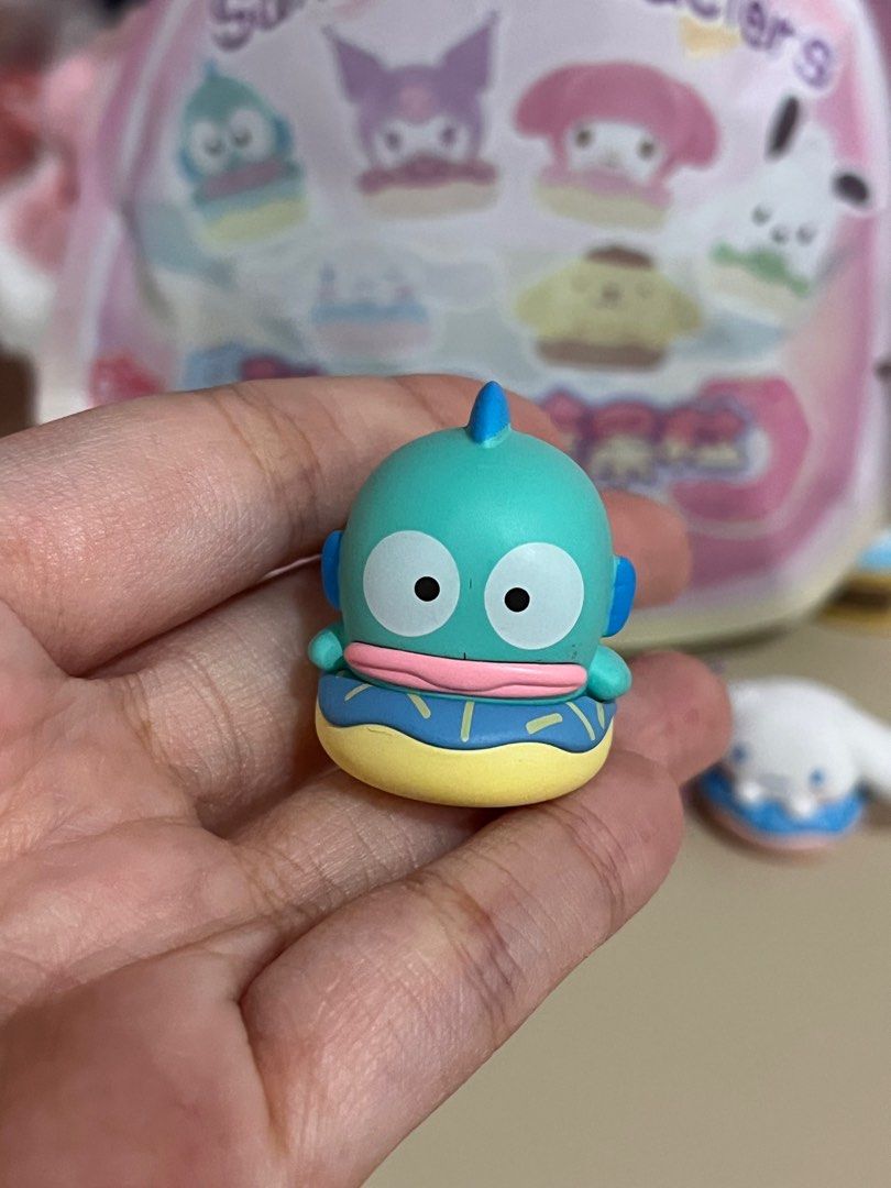 Sanrio characters donut beans blind bag (hangyodon, cinnamoroll, kuromi ...