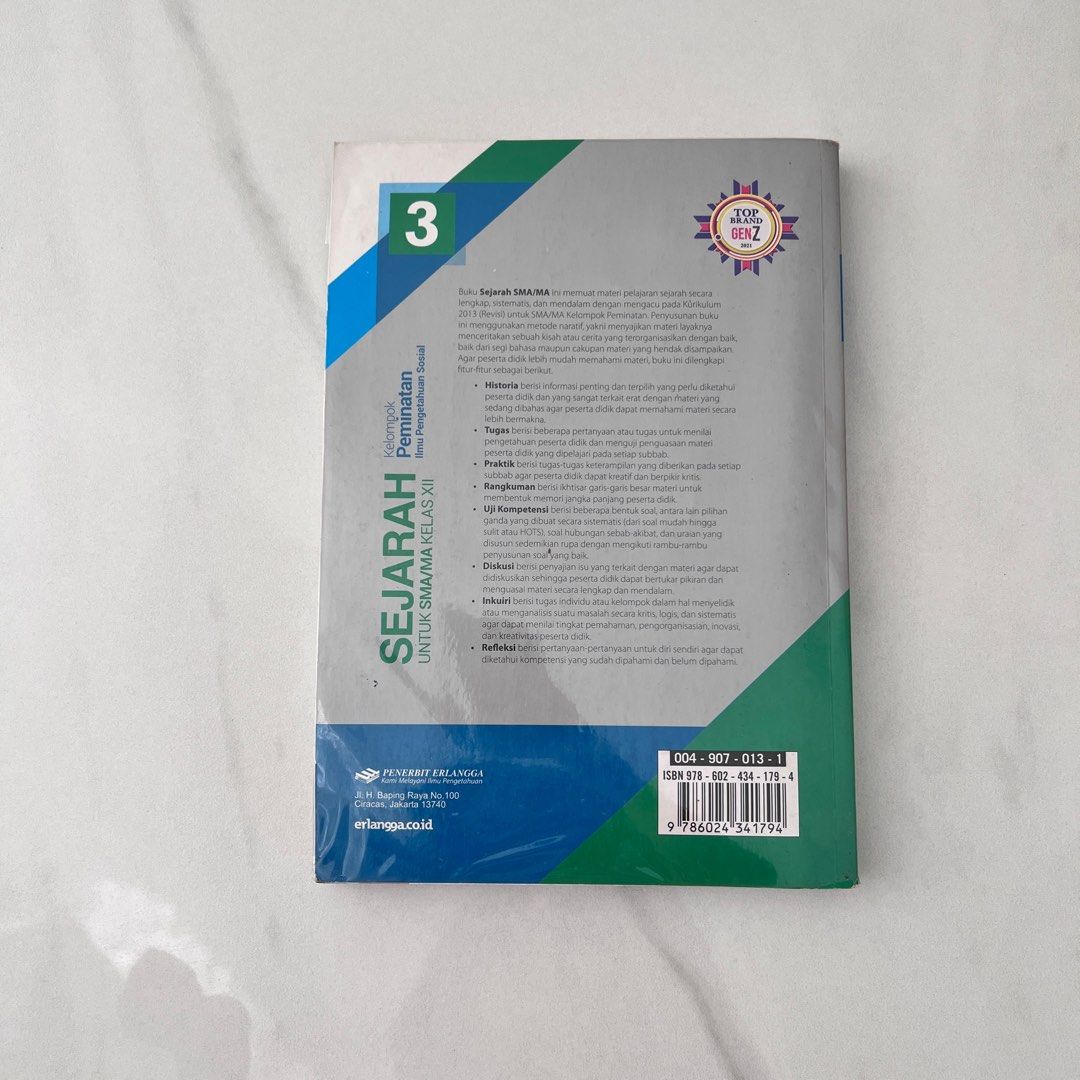 Sejarah Peminatan untuk SMA/MA Kurikulum 2013 Revisi Kelas XII, Buku & Alat Tulis, Buku ...