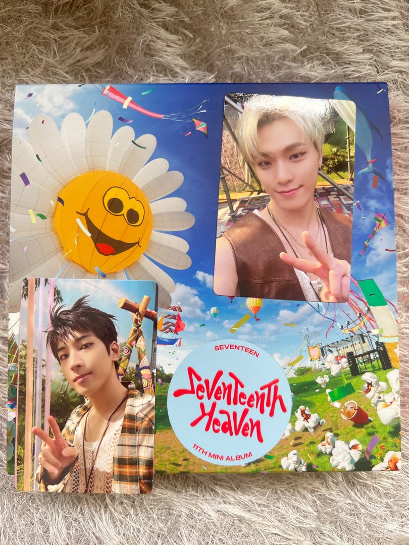 Seventeen Wonwoo and Dino 17th Heaven Album, Hobbies & Toys ...