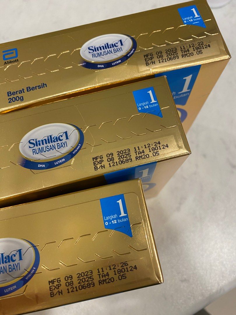 Similac Step 1, Food & Drinks, Chilled & Frozen Food on Carousell