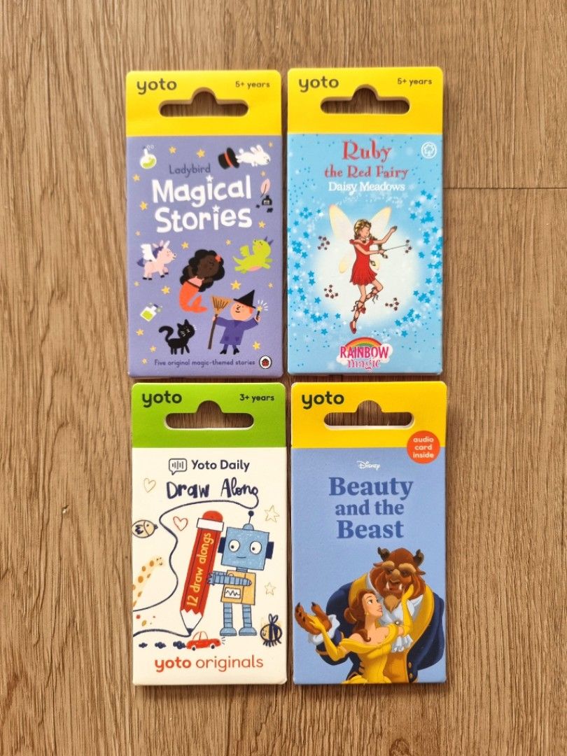 ($62 value) Small Fairy & Magic Yoto card bundle for 4-6 year olds ...