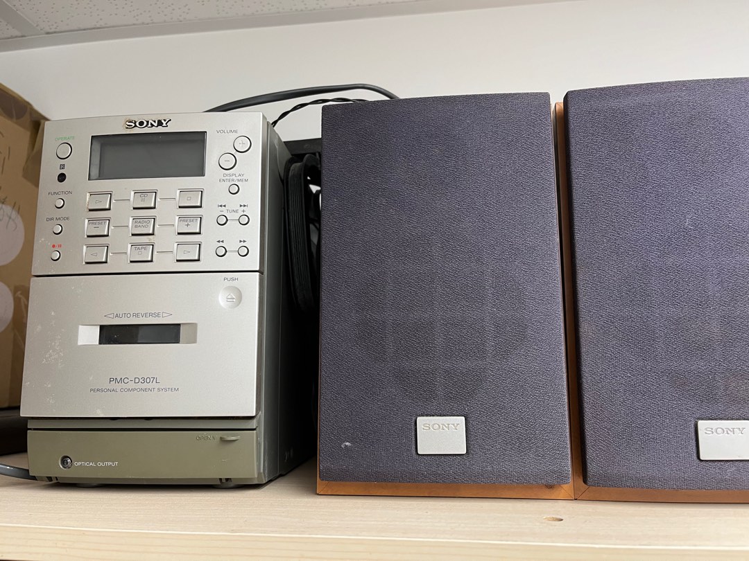 Sony mini Hi-Fi 懷舊 CD / Cassette 卡式磁帶, 音響器材, Soundbar、揚聲器、藍牙喇叭、耳擴 ...