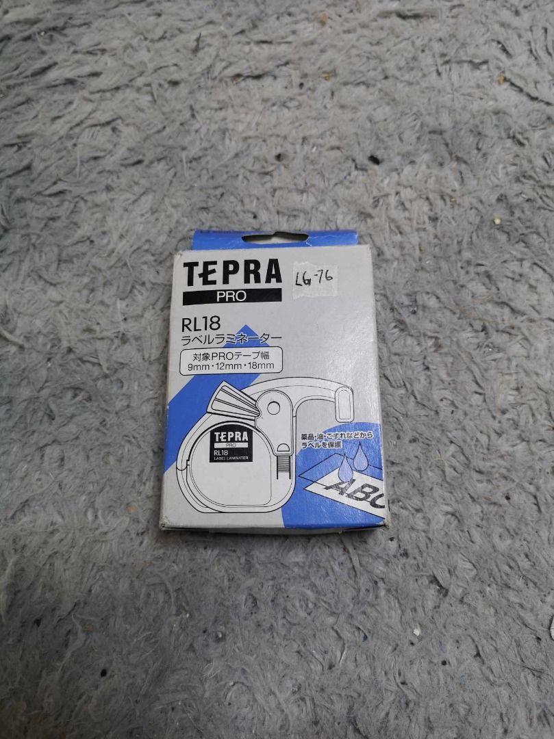 Tepra Label Laminater, Hobbies & Toys, Stationary & Craft, Stationery ...