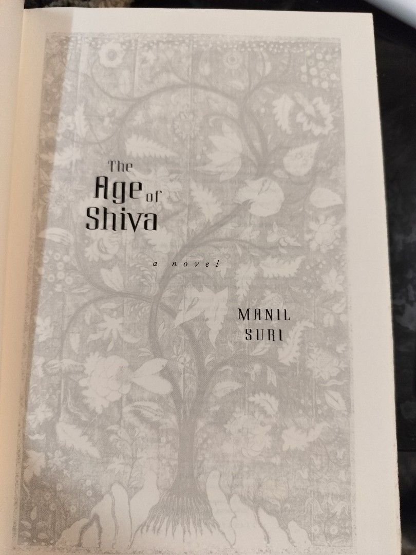 The Age of Shiva by Manil Suri, Hobbies & Toys, Books & Magazines ...
