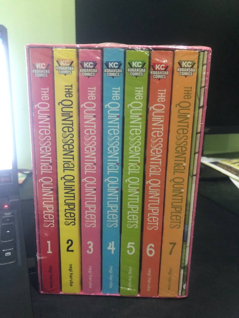 The Quintessential Quintuplets Part 1 Manga Box Set, Hobbies & Toys ...