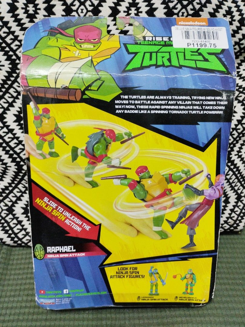 TMT (Raphael ninja spin attack), Hobbies & Toys, Toys & Games on Carousell