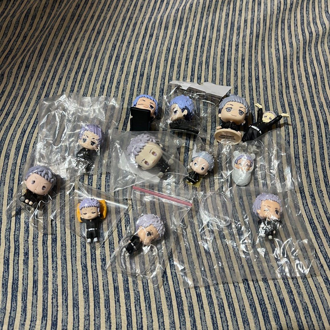 Tokyo Revengers Takashi Mitsuya Figurine Chibi Set, Hobbies & Toys ...