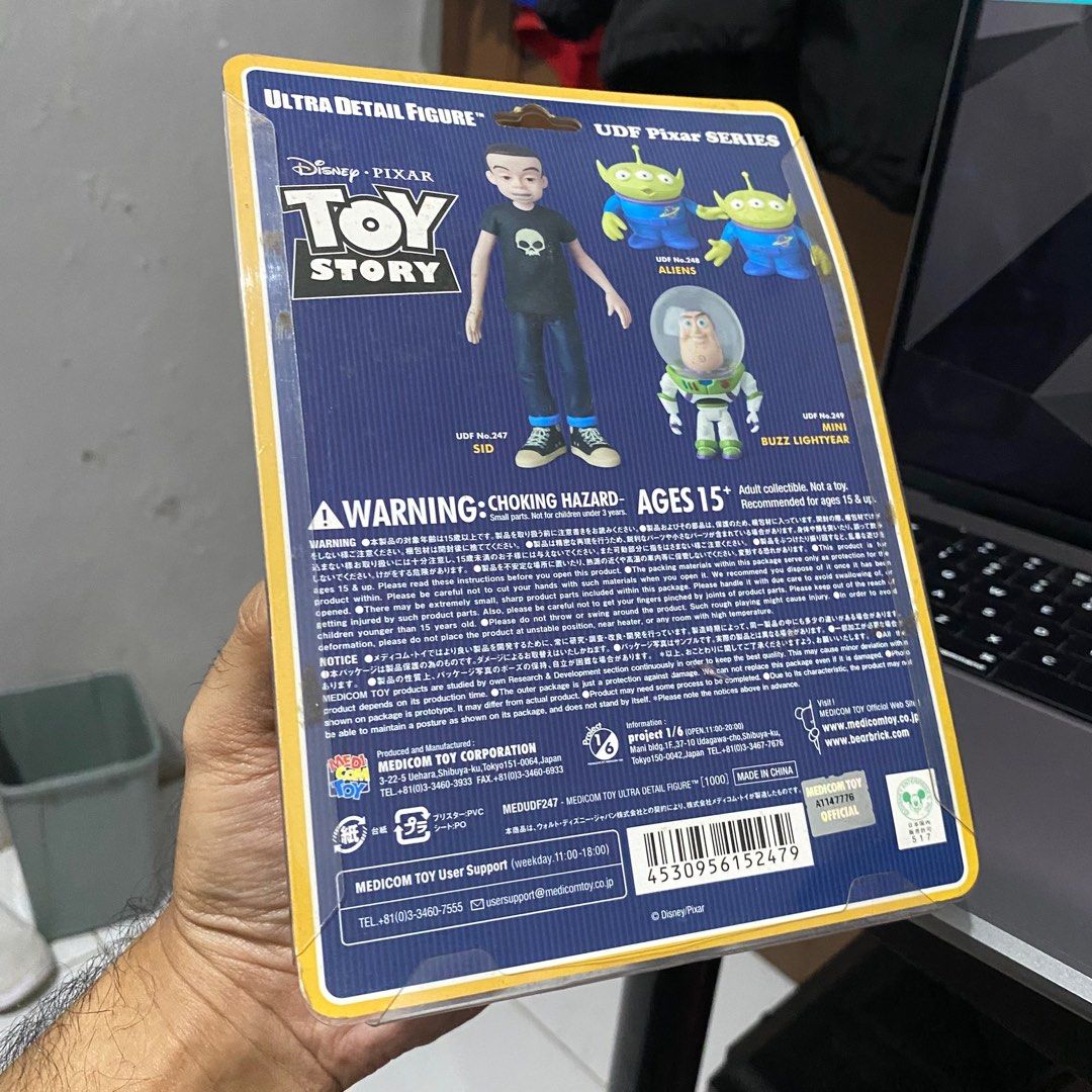 Toy Story - SID - Medicom Toy, Toys & Collectibles, Mainan di Carousell
