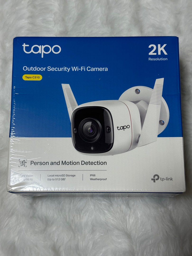 TP-Link Tapo C310 Outdoor WiFi CCTV Camera, Furniture & Home Living ...