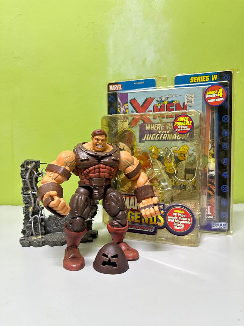 Vintage 2000s Juggernaut toybiz marvel legends, Hobbies & Toys, Toys ...