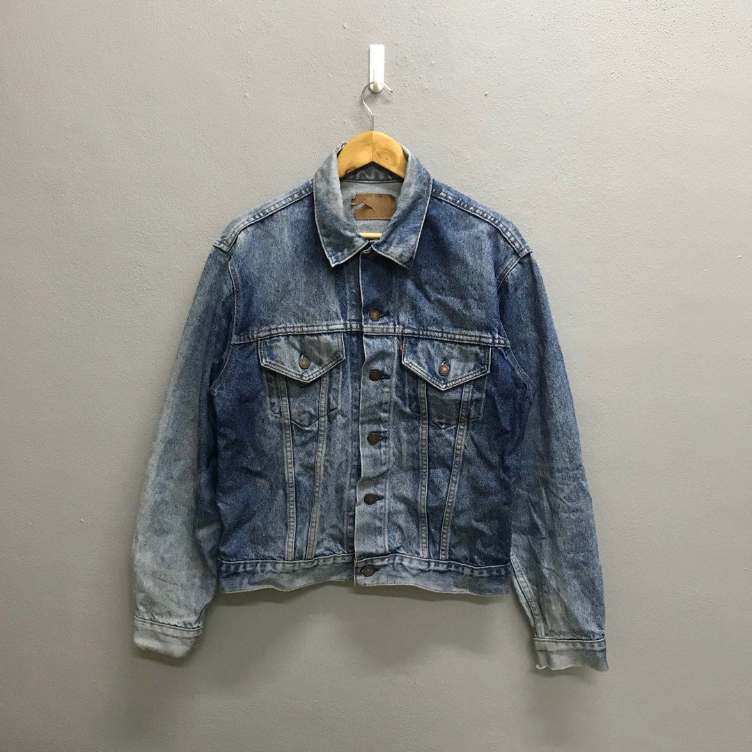 VINTAGE 90s LEVIS 527 70505-0217 TRUCKER DENIM JACKET, Men's Fashion ...