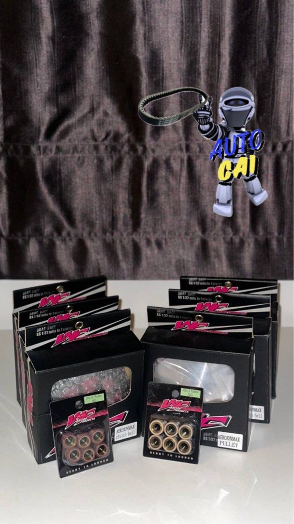 WF PULLEY V.3 AND CLUTCH SET AEROX V1/V2 NMAX V2, Motorcycles ...