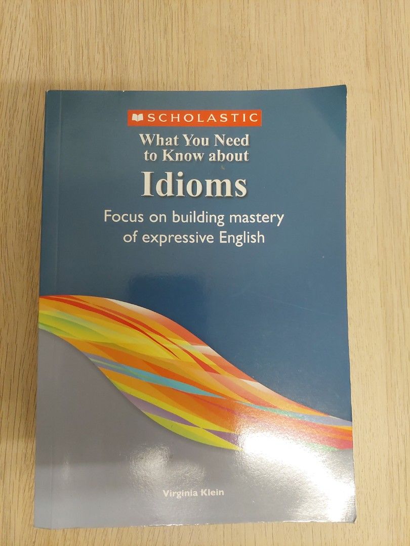 What you heed to know about idioms, Hobbies & Toys, Books & Magazines ...