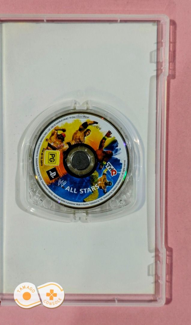 WWE All Stars - [PSP Game] [ENGLISH Language], Video Gaming, Video ...