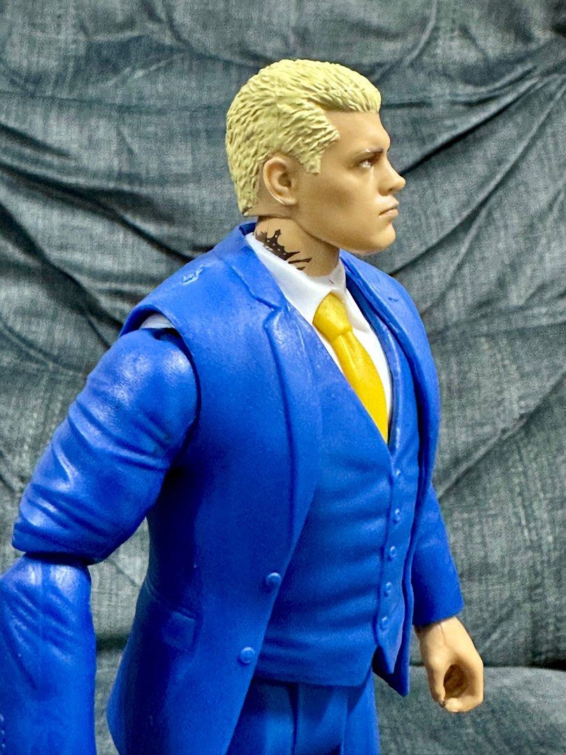 WWE Mattel basic Cody Rhodes in Suit, Hobbies & Toys, Toys & Games on ...