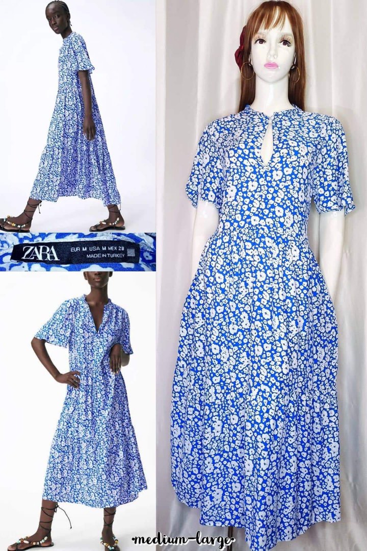 Zara Maxi dress, Women's Fashion, Dresses & Sets, Dresses on Carousell